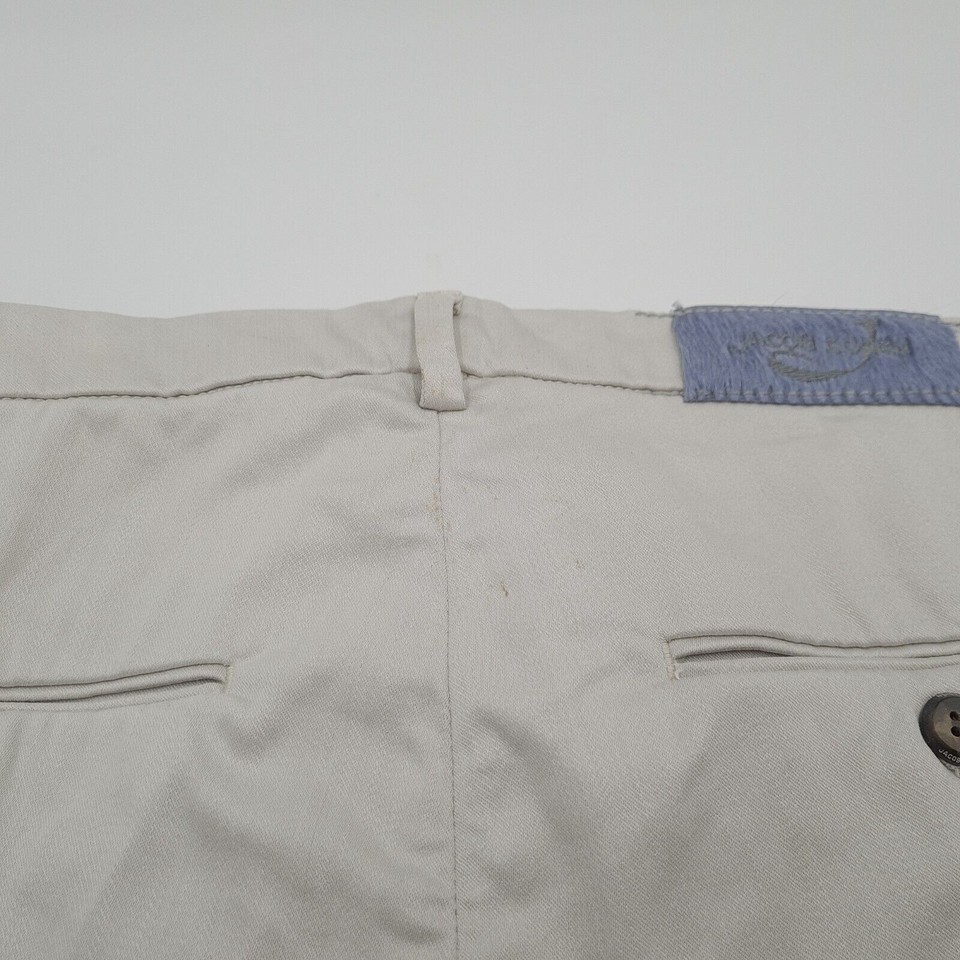 Jacob Cohen Chino Trousers Luxury Stretch Relaxed Pants PW7207 Ne2 Size ...