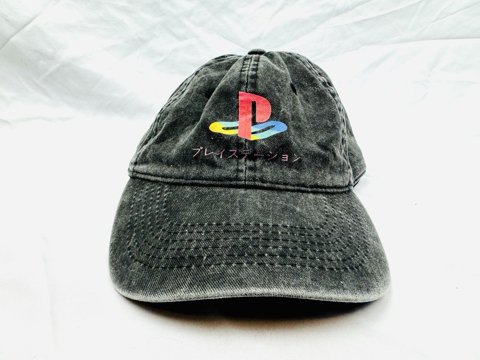 Rare VTG Sony PlayStation Logo Katakana Japanese Embroidery Washed ...