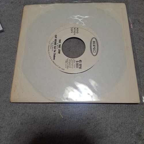 Record Cliff Richard Bacher Boy True Lovin' Radio Station Copy | eBay