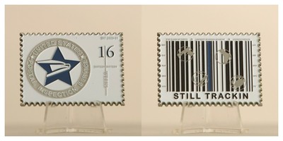 US Postal Inspection Service Challenge Coin - "Still Trackin" Barcode ...