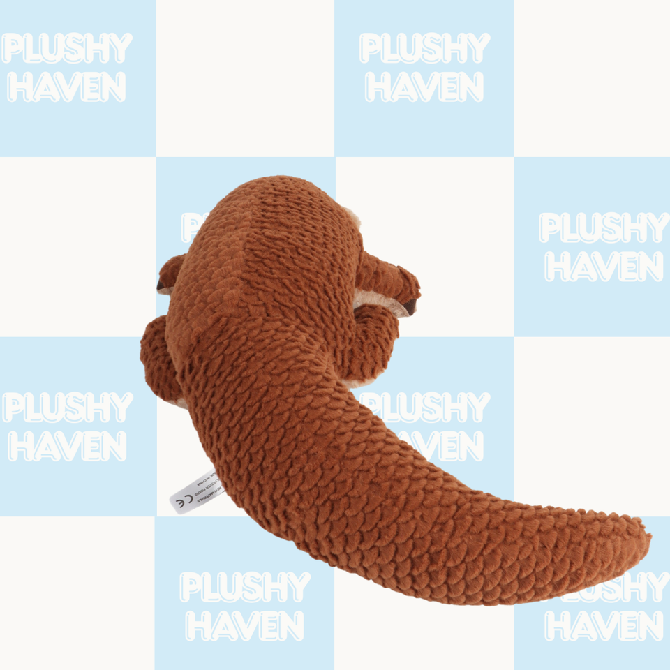 Soft Pangolin Plush 19" Cute Scaly Anteater Wild Animal Stuffed Doll ...