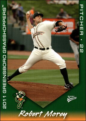 2011 MultiAd #4 Robert Morey Greensboro Grasshoppers | eBay