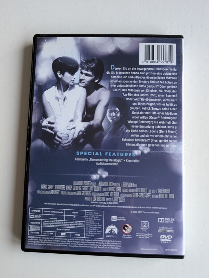 Ghost Nachricht von Sam - Patrick Swayze - Demi Moore - Whoopi Goldberg ...