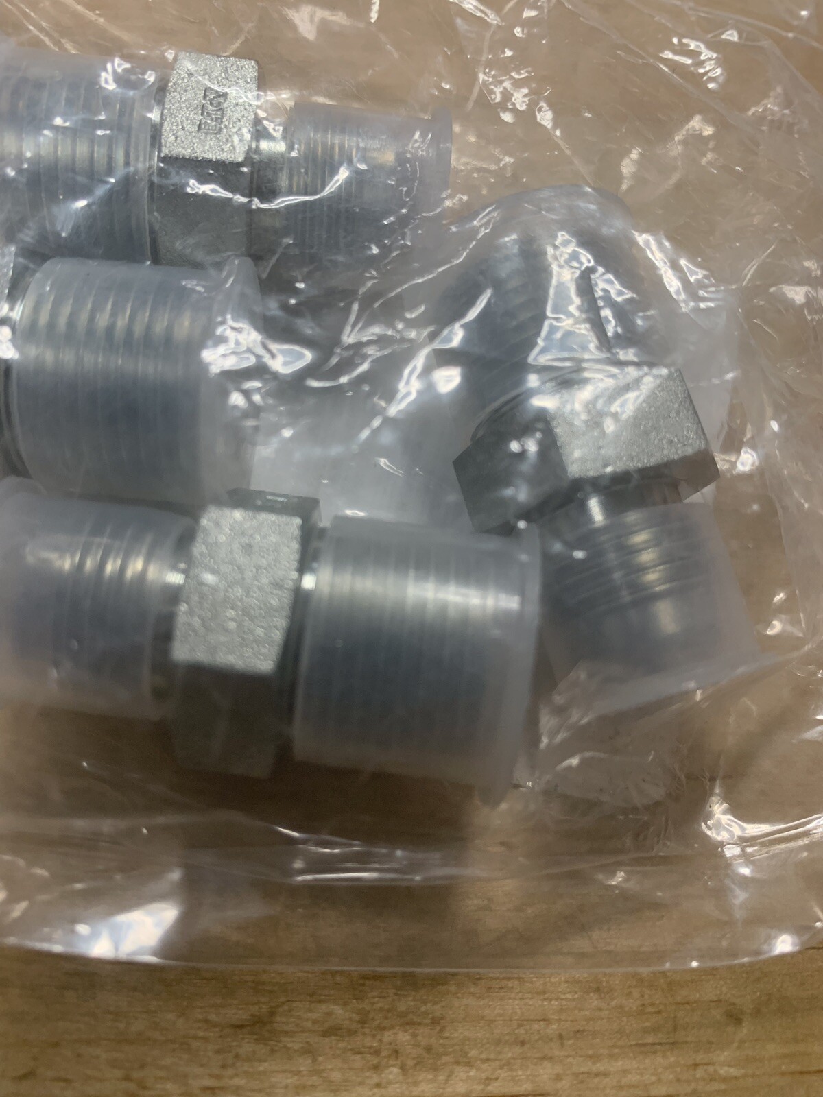 Qty (5) Eaton Weatherhead C5205X6X6 Carbon Steel SAE 37 Degree (JIC ...