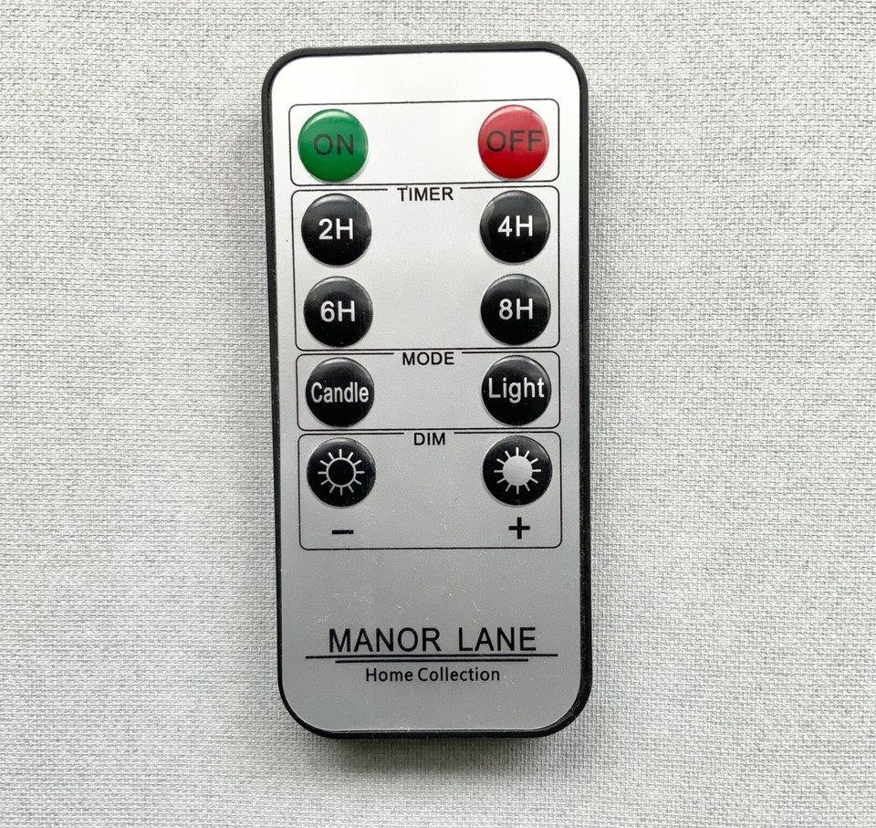 MANOR LANE LED SHIMMER STRING LIGHTS REMOTE CONTROL WORKING CONDITION ...