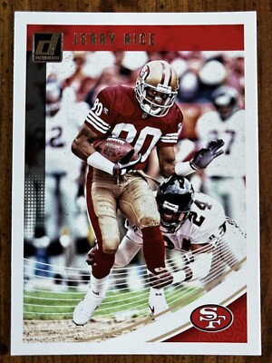 Jerry Rice • 2018 Panini Donruss #229 • HOF GOAT 49ers 🐐🏈 | eBay
