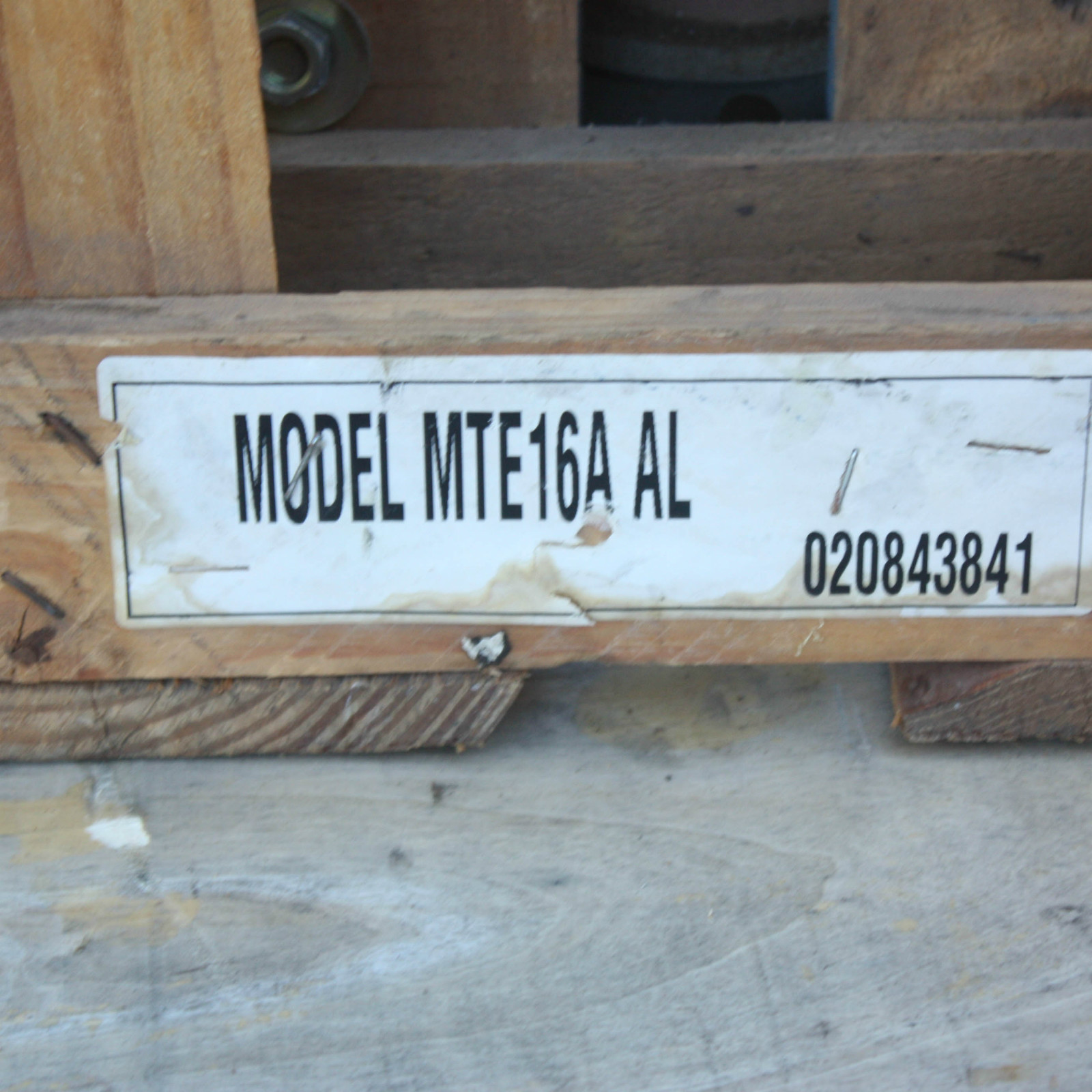 WEG 2.2kW 3HP 3 phase induction motor 6 pole MTE16A AL IP55 AL112M NEW ...