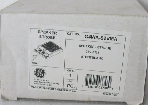 EST Edwards G4WA-S2VMA G4 Series Fire Alarm Speaker With Green Strobes ...