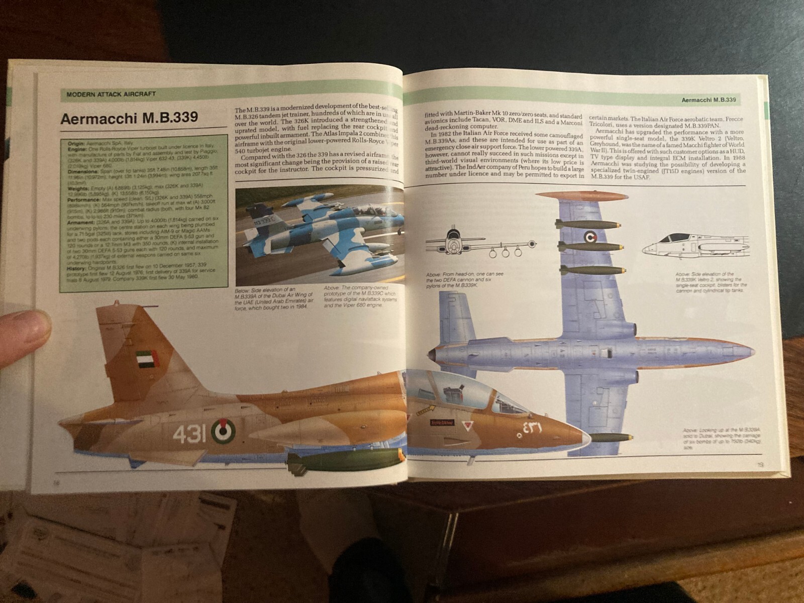 Combat Arms Modern Attack Aircraft Book by Bill Gunston An Arco ...