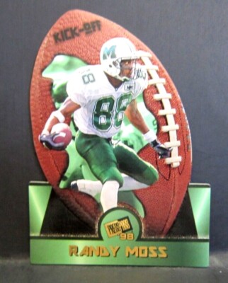 Randy Moss RC 1998 Press Pass Kickoff Die-Cut ROOKIE#5!Vikings WR RC ...