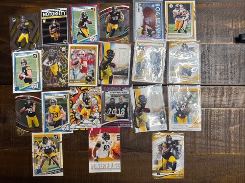 Pittsburgh Steelers NFL Team Trading Cards Lot - Rookie Base Vets ...