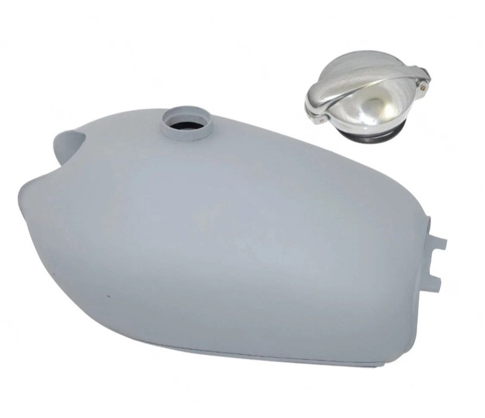 Honda CB 350 K3 K4 Super Sport 71-73 Red Black Steel Petrol Tank +Cap ...