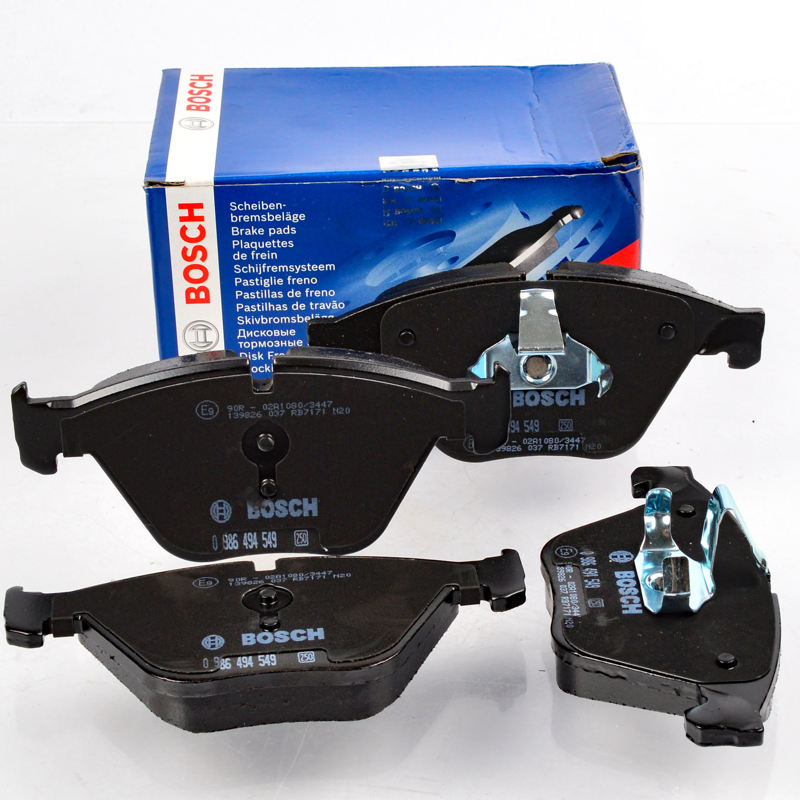 BOSCH Bremsbeläge + WAKO Vorne für BMW 5 F10 F11 6 F06 F12 F13 OE ...