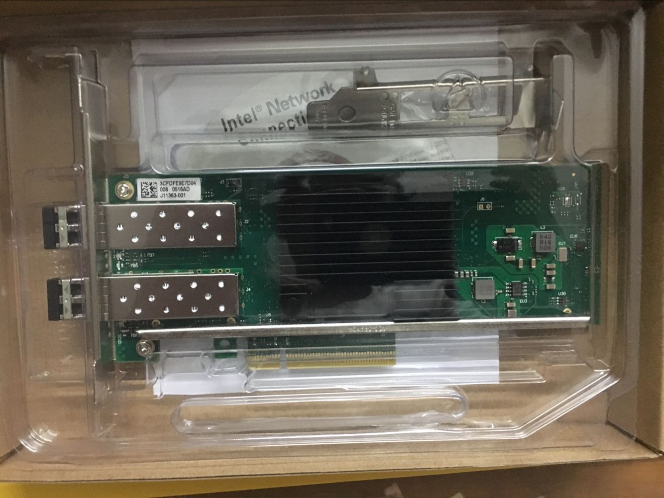 Intel X710DA2BLK Ethernet Converged Network Adapter X710-DA2 PCI-E 3.0 ...