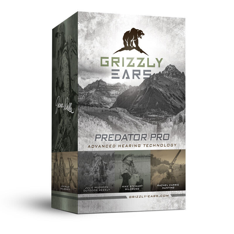 Grizzly Ears Predator Pro Waterproof Smart Hearing Protection Buds for ...