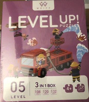 Level Up! Puzzles - Level 5: Motorized Things 108-132 Pieces | eBay