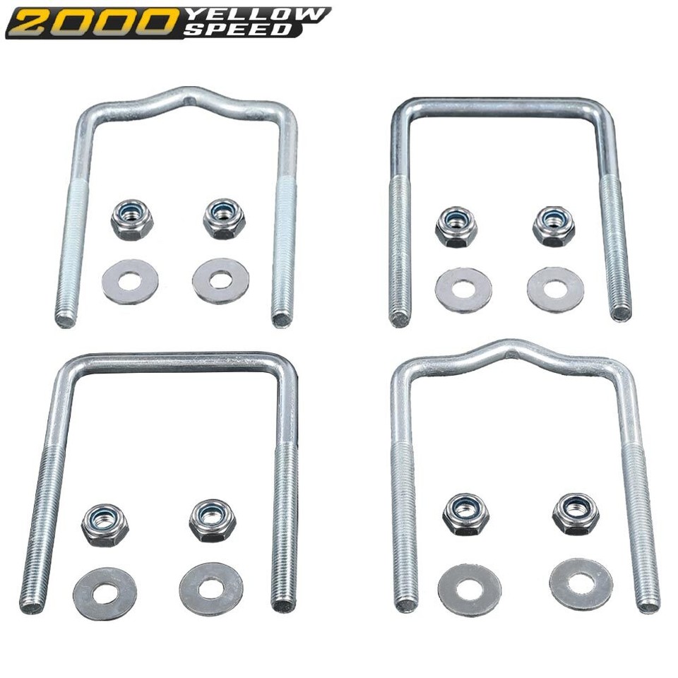 Universal Boat Trailer Galvanized Guide Pole and Post Mounting U Bolt ...