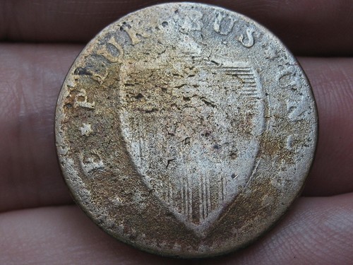 1786-1788 New Jersey Cent- Colonial Copper Coin, Thick Planchet, 10.8 ...