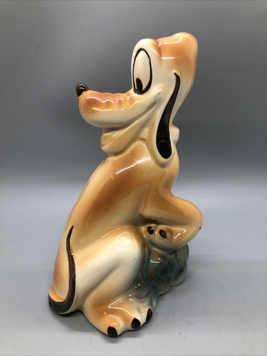 Vintage Leeds Pottery Walt Disney Pluto Bank Figure | eBay