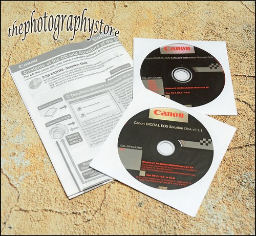 Canon EOS Digital Solution Disk v11.1 Photo Software Image storage editting ++ | eBay UK