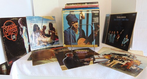 Classic Country LP Lot of 16 Vintage Vinyl Record Albums 1960s 1970s ...