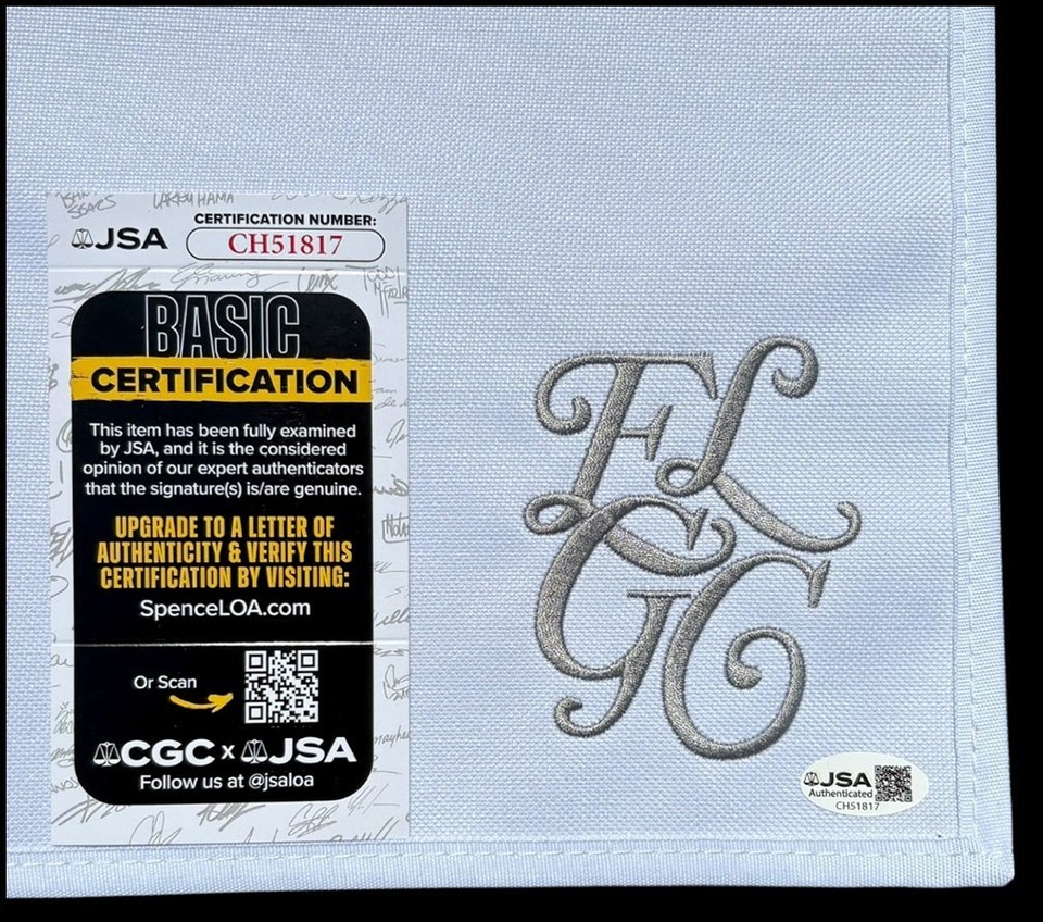 TOMMY FLEETWOOD AUTOGRAPHED FEDEX CUP CHAMPIONSHIP ELGC FLAG JSA COA | eBay