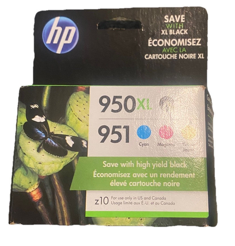 4-PACK HP GENUINE 950XL BLACK & 951 COLOR INK OFFICEJET PRO 8100 | eBay