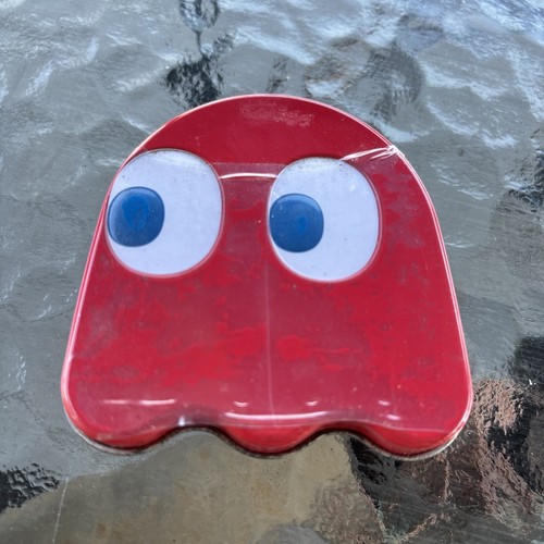 Pac Man Red Ghost Cherry Ghost Sours Candy Tin Boston America Corp ...