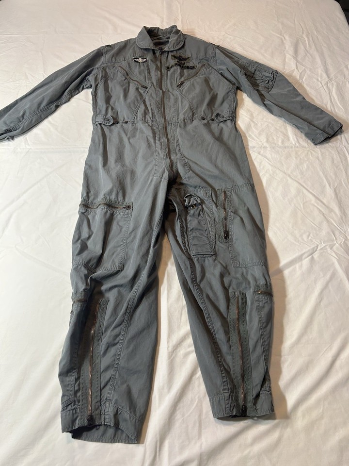 USAF Flight Suit Coverall VTG Outerwear Genuine Full Bird Colonel ...