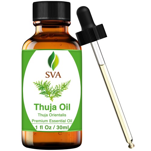 SVA Thuja Essential Oil – 1 Fl Oz – 100% Natural Thuja Oil - for ...