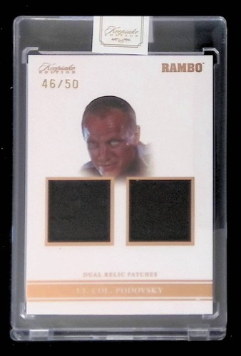 LT. COL. PODOVSKY 2024 KEEPSAKE EDITION #223 RAMBO II AUTHENTIC DUAL ...