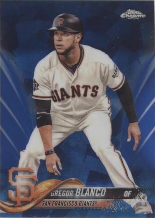 2018 Topps Chrome Sapphire Edition - Gregor Blanco #664 for sale online ...