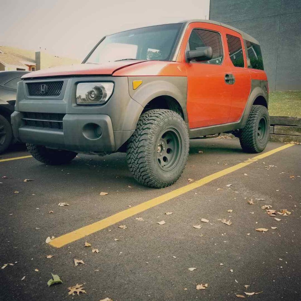 2003-2011 Honda Element 3" (76mm) ULTIMATE Lift Kit Rear | HRG Offroad ...