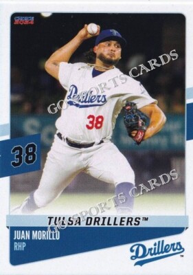 2024 Tulsa Drillers Juan Morillo RC Rookie Dodgers VZ Minor League ...