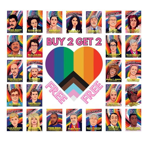 Pride Month Posters, LGBT History Bulletin Board Display, LGBTQIA+ ...