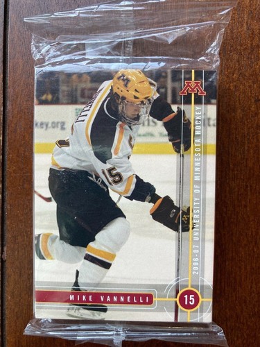 2006-07 Minnesota Gopher Hockey Sealed Set Blake Wheeler Erik Johnson ...