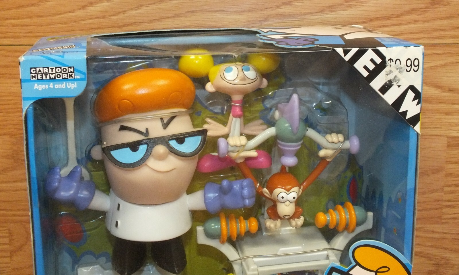 Genuine Cartoon Network Dexters Laboratory Playset With DeeDee & Monkey ...