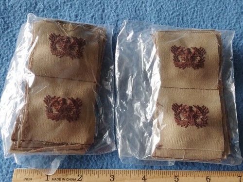 BUNDLE OF 24 PAIRS - U.S. ARMY WARRANT OFFICER DESERT Badge Sew-On ...