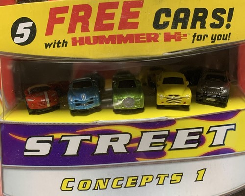 NEW, SEALED RARE Speedeez- Street Concept 1 PACK-10 Cars Total-2003 ...