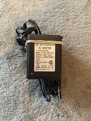GENUINE Motorola Power Supply Adapter Charger 2580659B01 11VDC 55mA ...