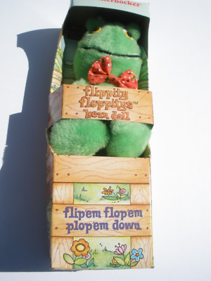 Knickerbocker Bean Bag Flippity Floppitys Frog doll Bowtie Plush ...