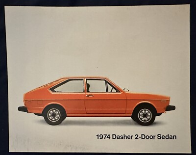 1974 Volkswagen Dasher 2 Door Sedan spec sheet | eBay