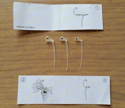 NEW GN Resound RIE Hearing Aid Sport Lock Locks - pack of 4 ,fits LINX ...