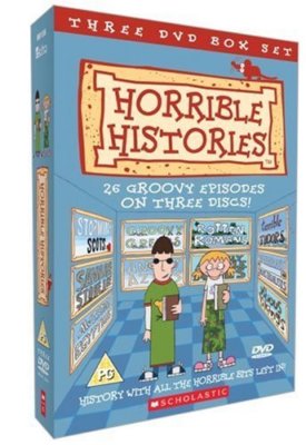 Horrible Histories 3 DVD SET NEW & SEALED 26 Groovy Episodes Complete ...