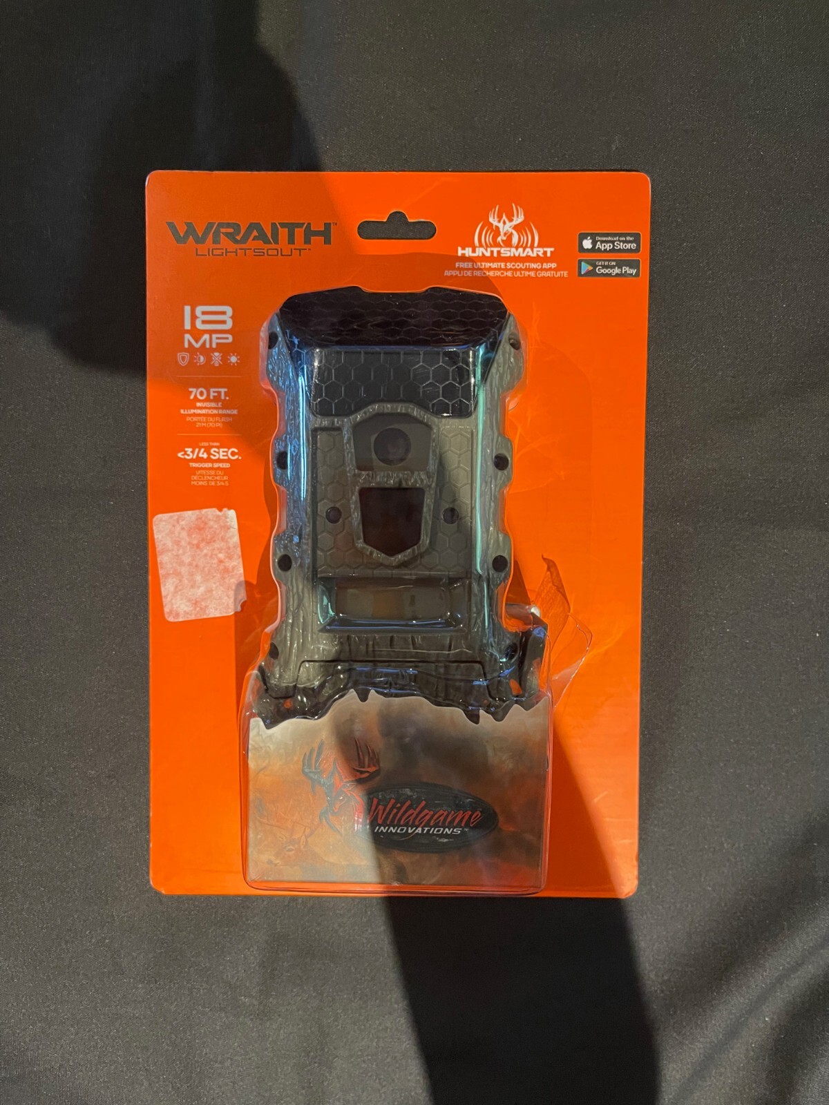 Wildgame Innovations WGI-WGICM0707 Wraith 18MP Lightsout Camera for ...