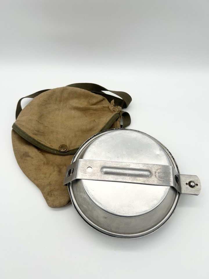 Vintage 40s Boy Scouts of America Mess Kit w/ Canvas Bag Complete | eBay