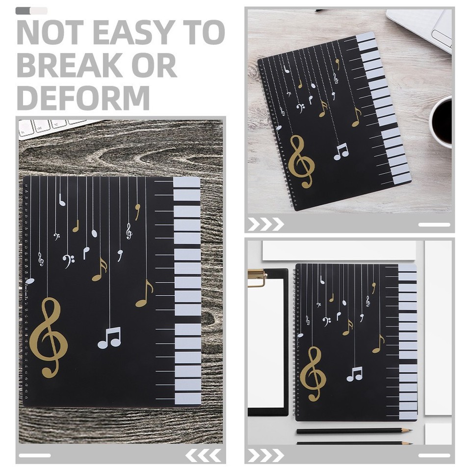 Sheet Music Folder for Choral Singers Notes Paper Document Organizer ...