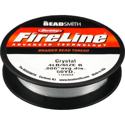 Fireline Braided Crystal Beading Thread .006 In 50 Yd | eBay