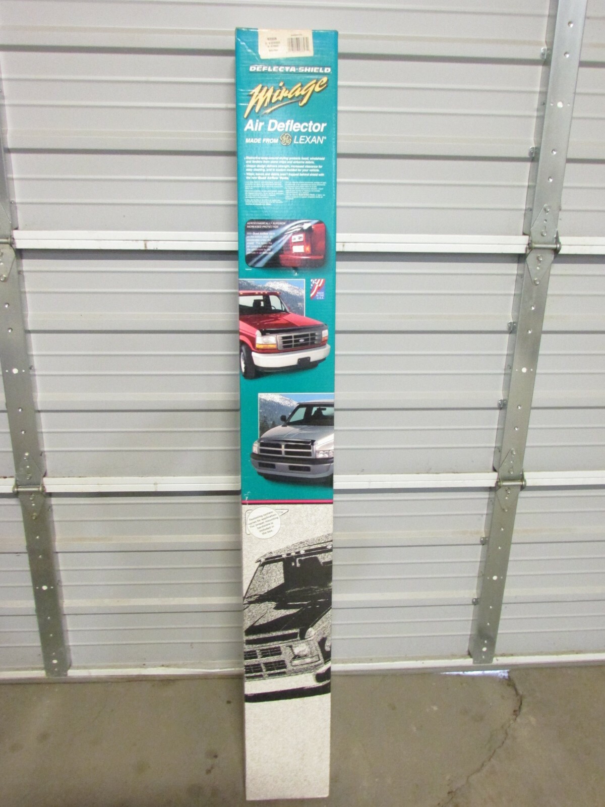 NOS DEFLECTA-SHIELD MIRAGE BUG & STONE DEFLECTOR, fits NISSAN ...