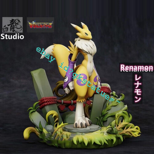 White Dragon Studio Digimon Renamon Resin Statue In Stock H20cm ...
